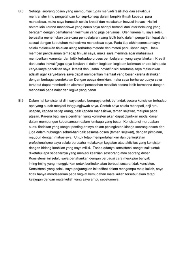Deskripsi diri | PDF