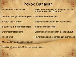 deskripsi MK biokimi- bidan.ppt