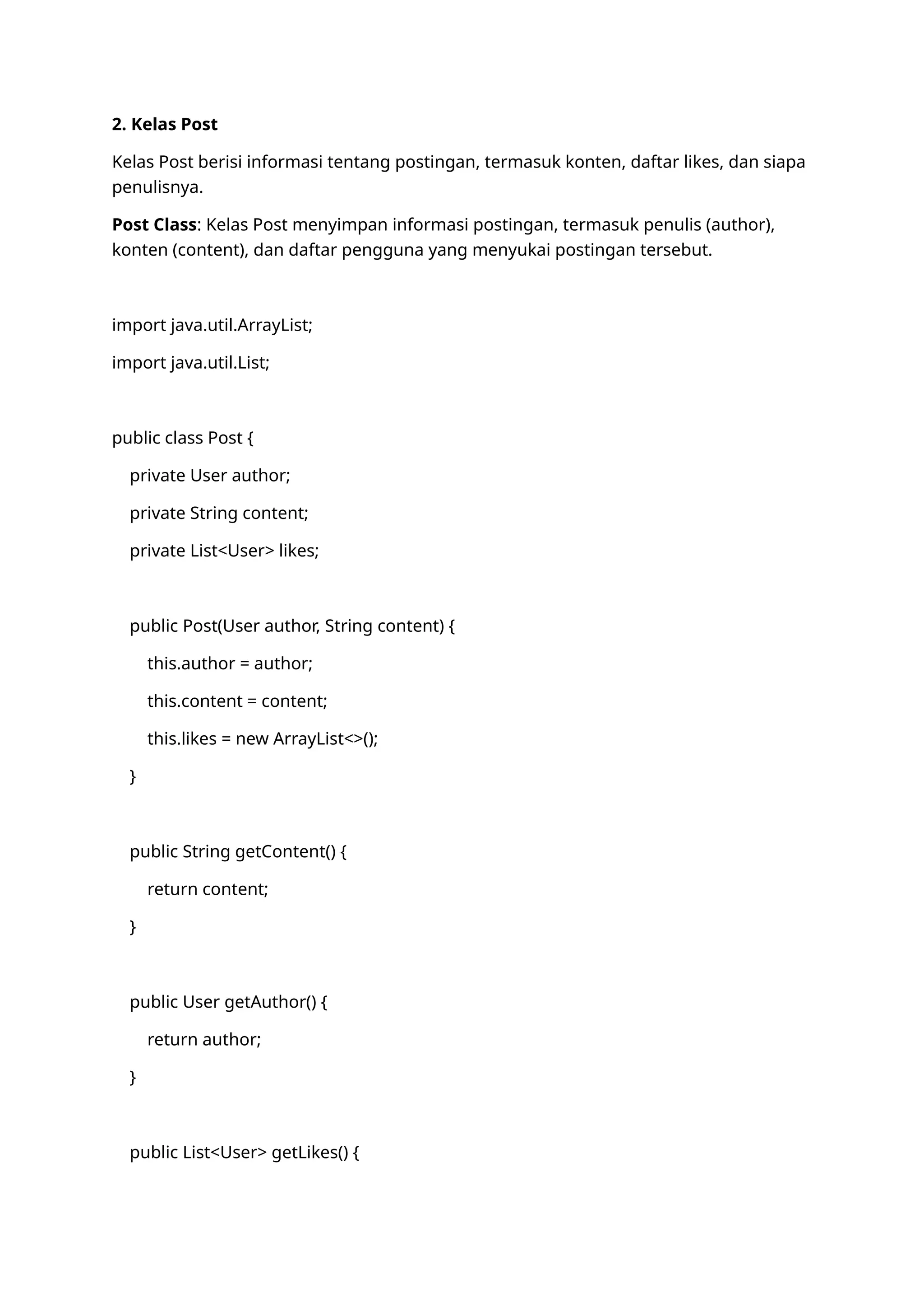 Deskripsi Studi Kasus Improving Structure With Inheritance | DOCX