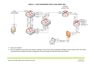 Deskripsi Teknis LKS SMK 2019 - IT Network Systems Adminstration | PDF