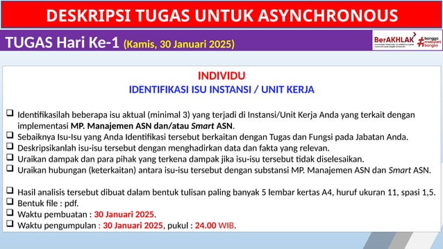 DESKRIPSI TUGAS AGENDA III LATSAR MARI 2025.pptx