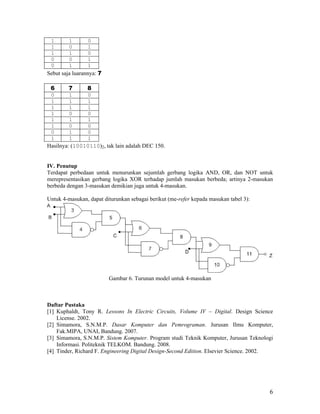 XOR Logic gate | PDF