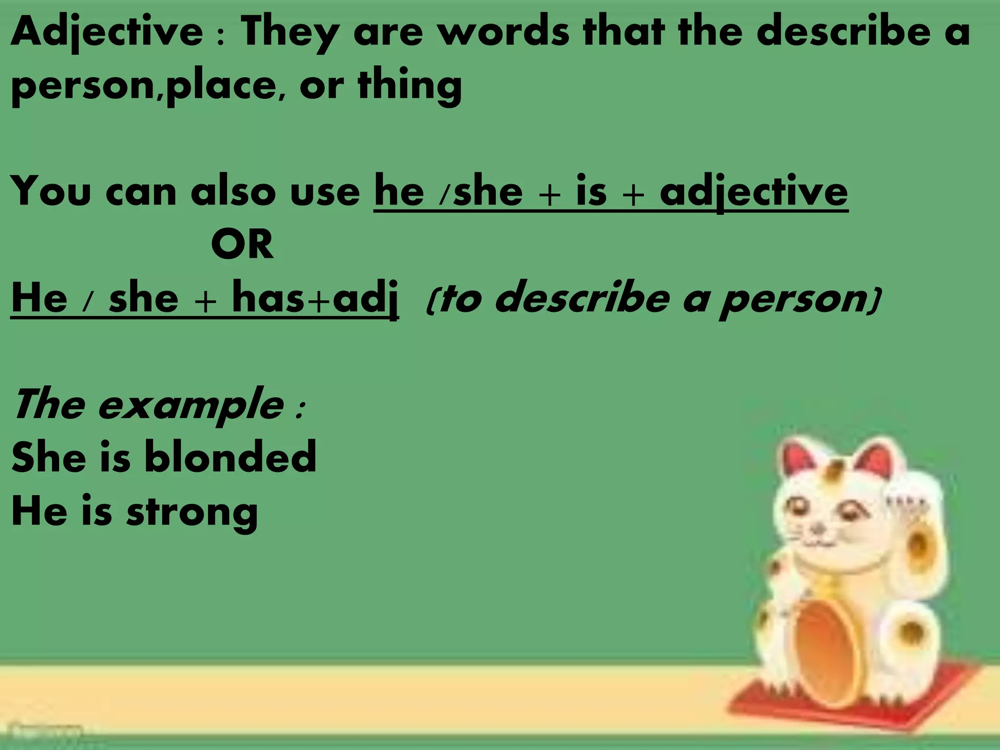 Descriptive text ppt | PPTX