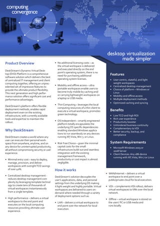 Desktop Virtualization made Simpler | PDF | Operating Systems | Computer Software and Applications