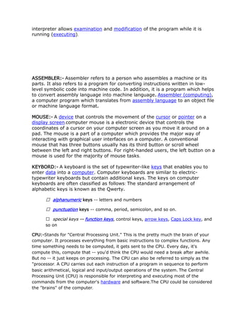 COMPUTER SCIENCE | DOCX | Smartphones | Consumer Electronics