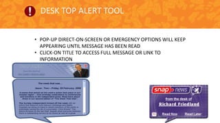 Desktop Alert Examples | PPT