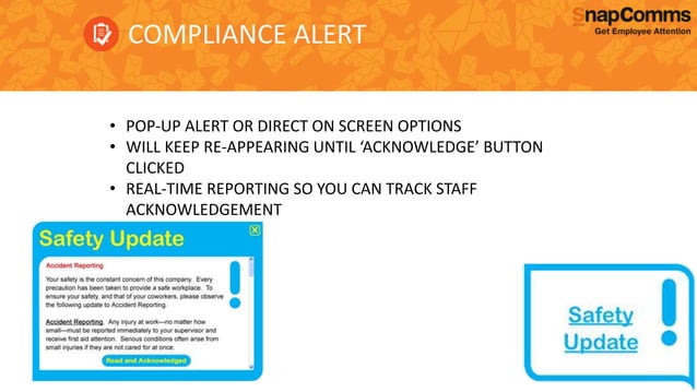 Desktop Alert Examples | PPT