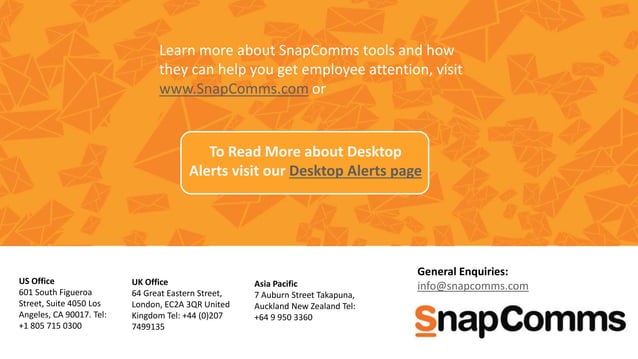 Desktop Alert Examples | PPT