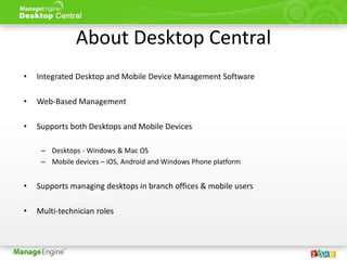 desktop-central-it-admin.ppt