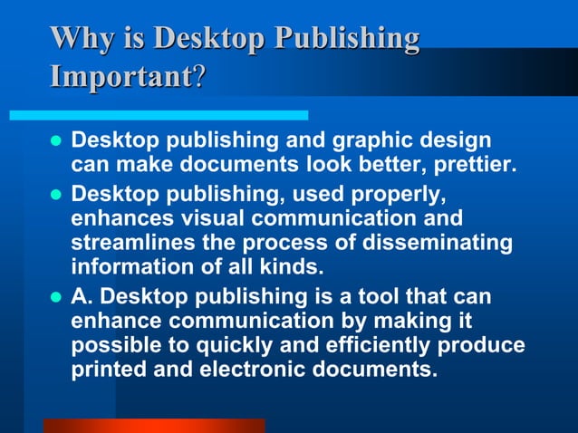 DTP- Desktop Publishing.ppt | Desktop Publishing | Computer Software and Applications