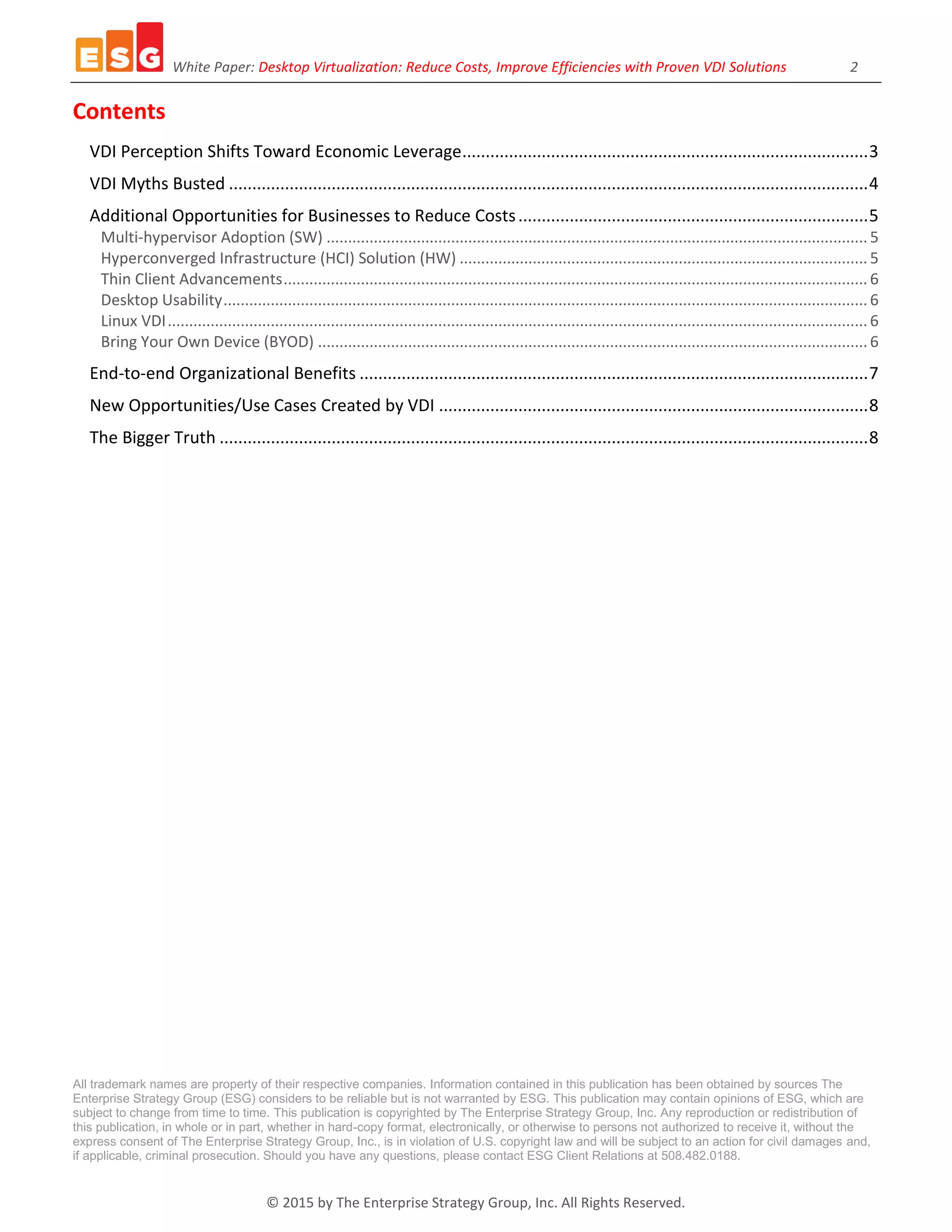Desktop Virtualization: Reduce Costs, Improve Efficiencies with Proven ...