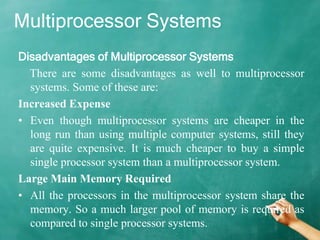Desktop and multiprocessor systems | PPT
