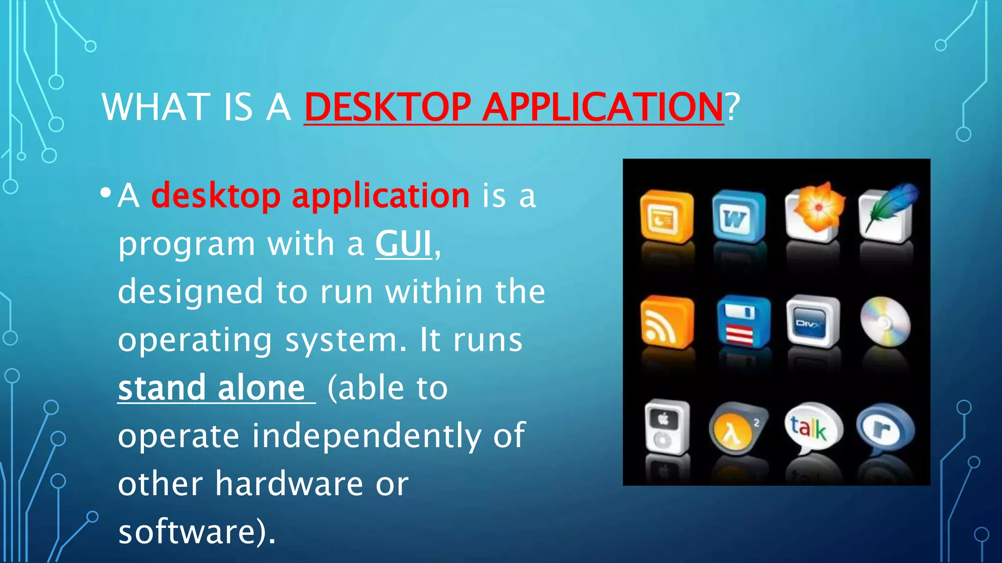 Introduction to Desktop Applications In C# | PPTX