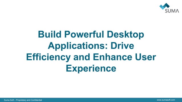 Desktop Application Development Services | PPT