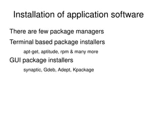 Desktop Application In Linux | PPT