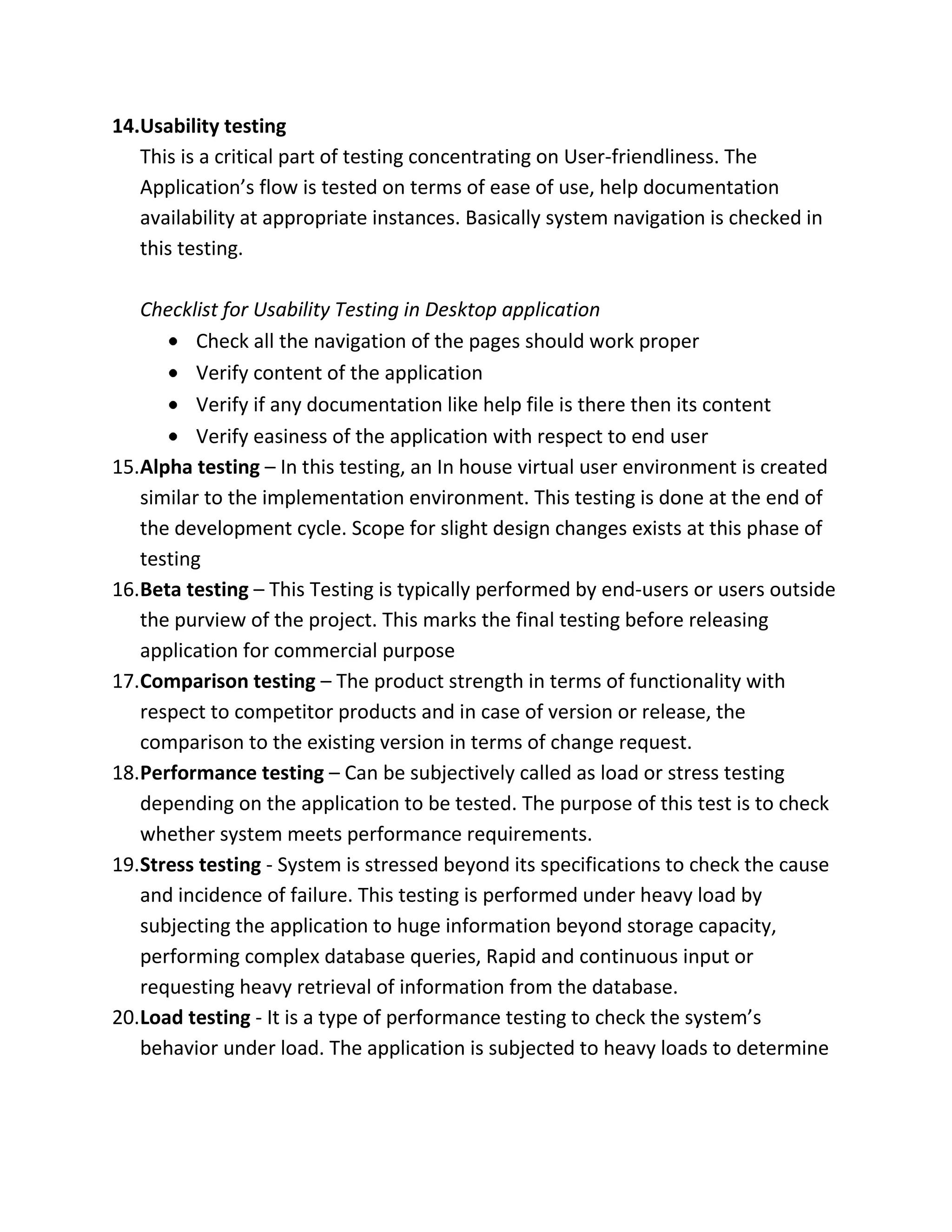 Desktop applicationtesting | PDF