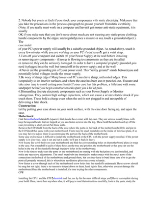 Desktop assembly | DOCX