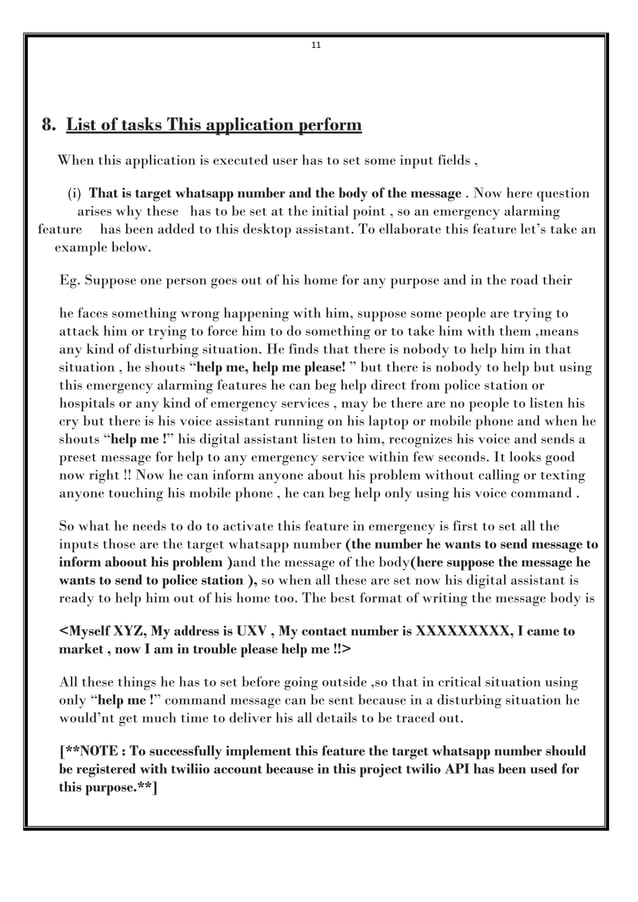 Desktop assistant | PDF