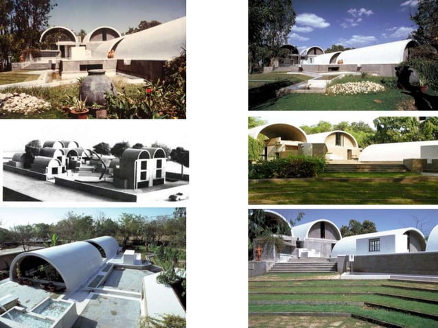 SANGATH - B.V DOSHI - AHMEDABAD - ARCHITECT OFFICE | PPTX | Landscaping ...