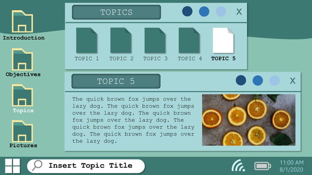 Desktop Computer Themed PPT Template - GEMO EDITS.pptx