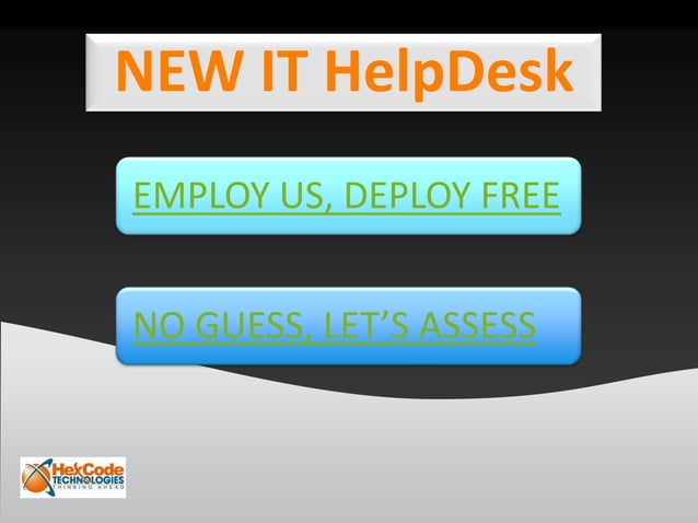 Desktop Deployment, Packaging Presentation For New Client | PPT