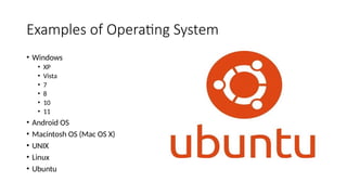 An introdution to computers: Focus on the Windows OS.pptx