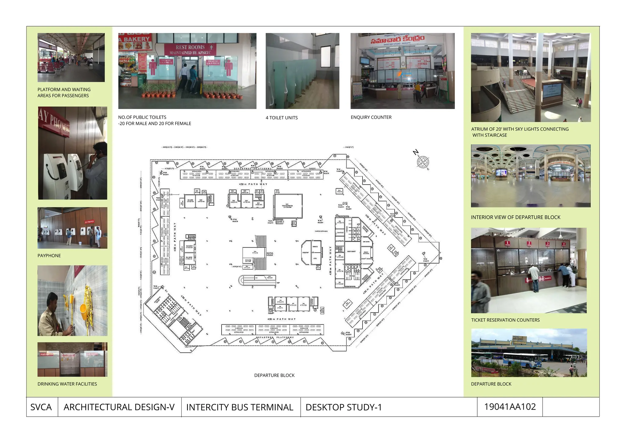 Case study bus terminal - MGBS,HYD- PNBS,VIJ | PDF