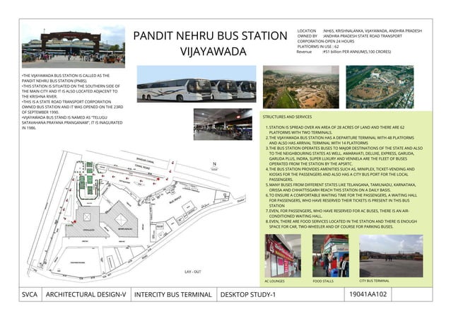 Case study bus terminal - MGBS,HYD- PNBS,VIJ | PDF