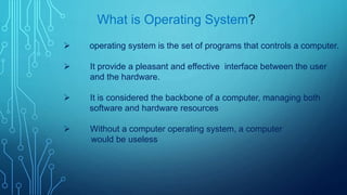 Desktop operating system | PPTX
