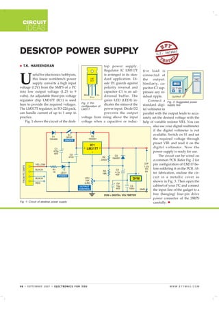 Desktop power supply | PDF