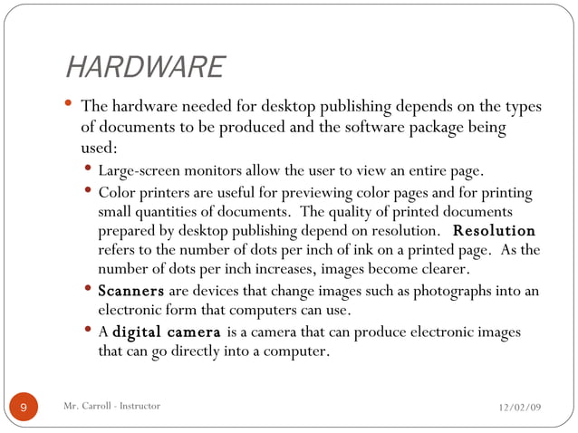 Desktop Publishing | PPT