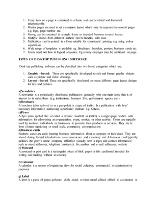 Desktop publishing | DOCX