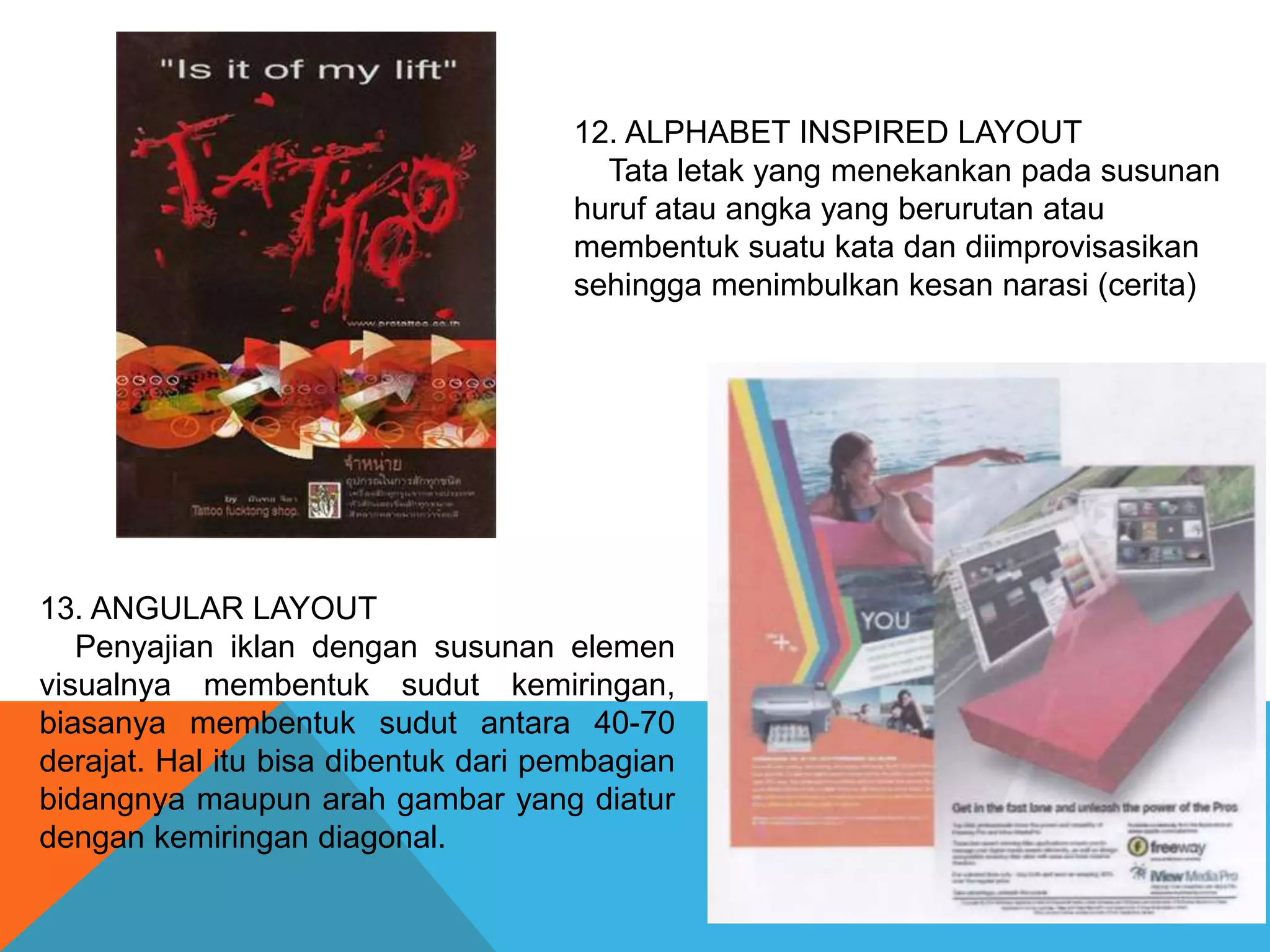 berbagai jenis layout | PPTX