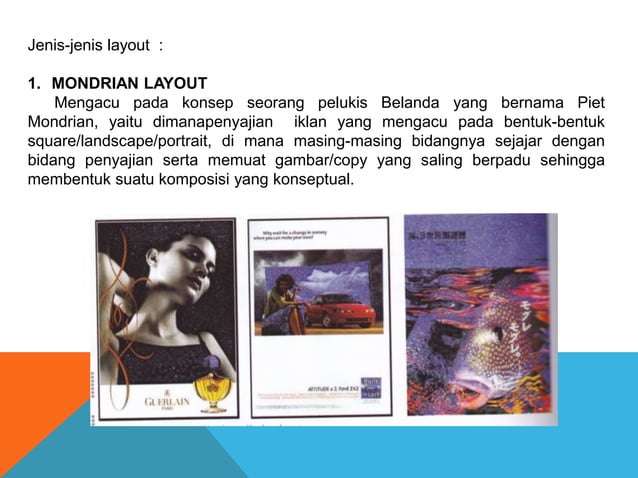 berbagai jenis layout | PPTX