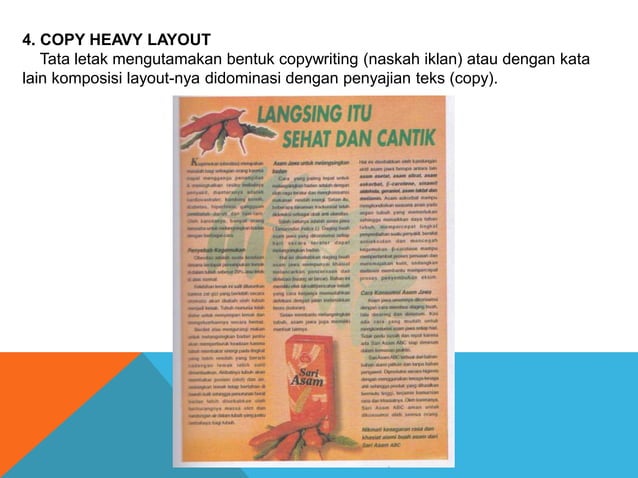 berbagai jenis layout | PPTX