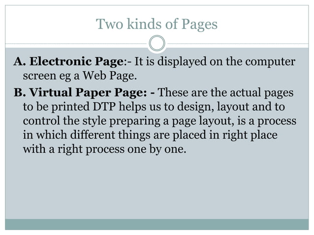 Desktop publishing (dtp) | PPTX