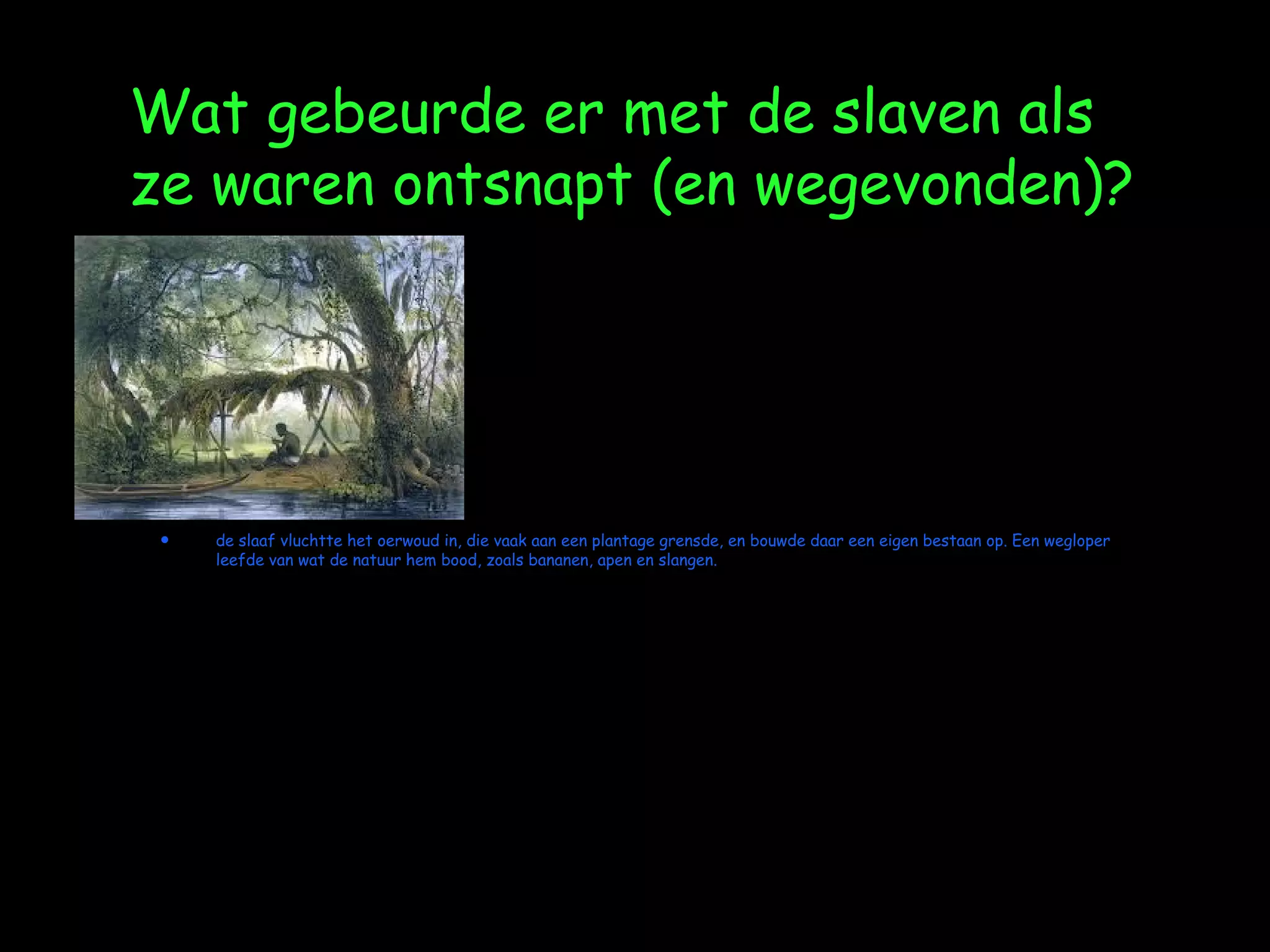 De slavernij | PPT