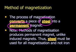 Magnetism Science Physics e Learning | PPT