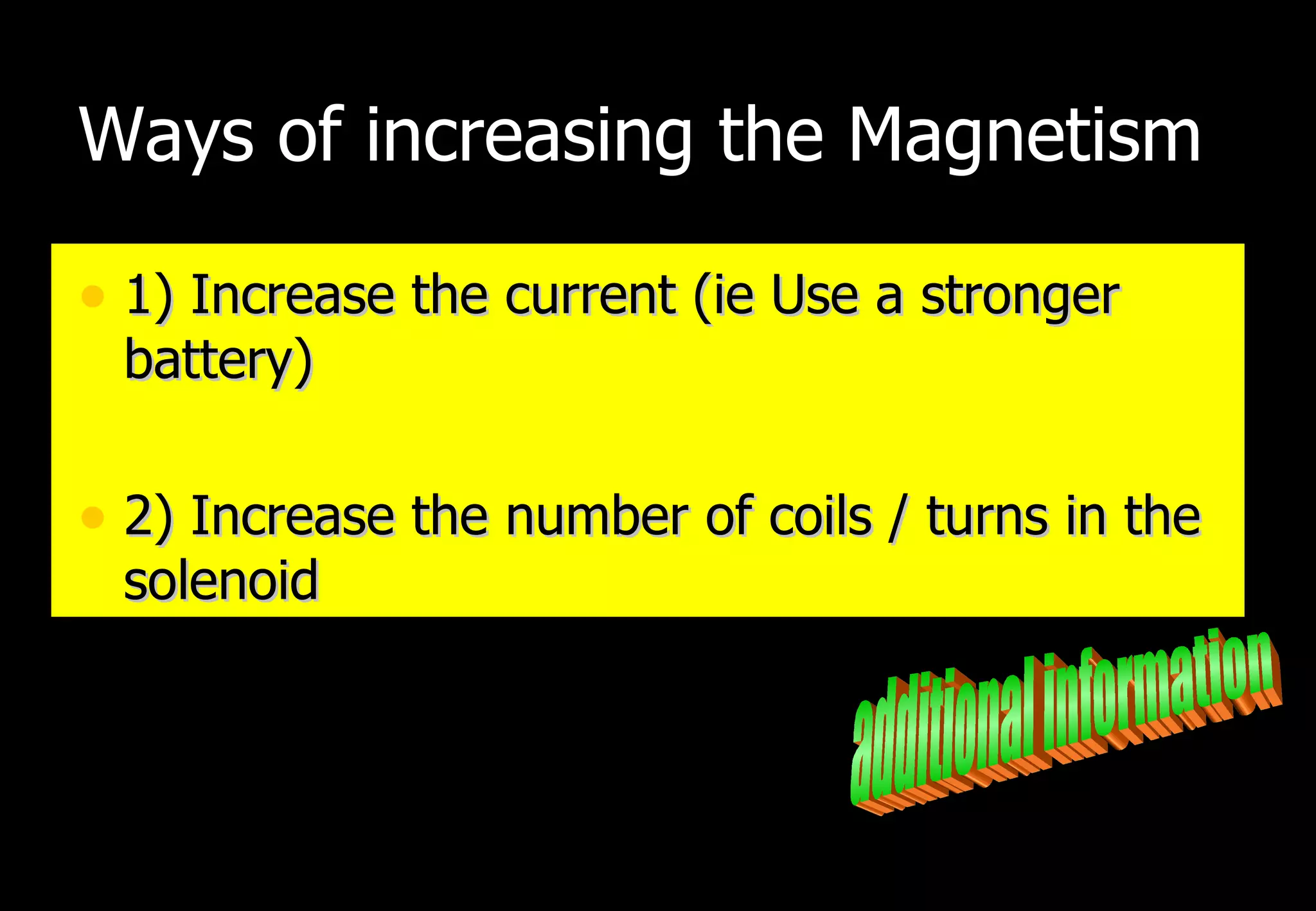Magnetism e learning Sci Phy | PPT