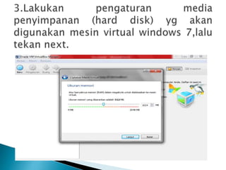 langkah-langkah menginstal windows 7 | PPTX