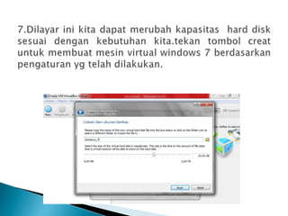langkah-langkah menginstal windows 7 | PPTX