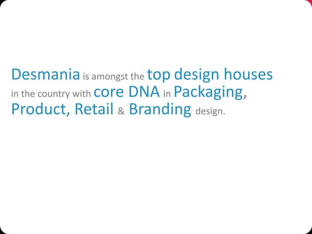 Desmania Design Complete Profile | PDF