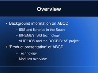 ABCD: the new ISIS-based ILS | PPT