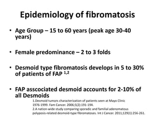 Desmoid final | PPTX