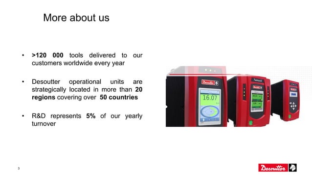 Desoutter industrial tooling solutions | PDF | Logistics | Business