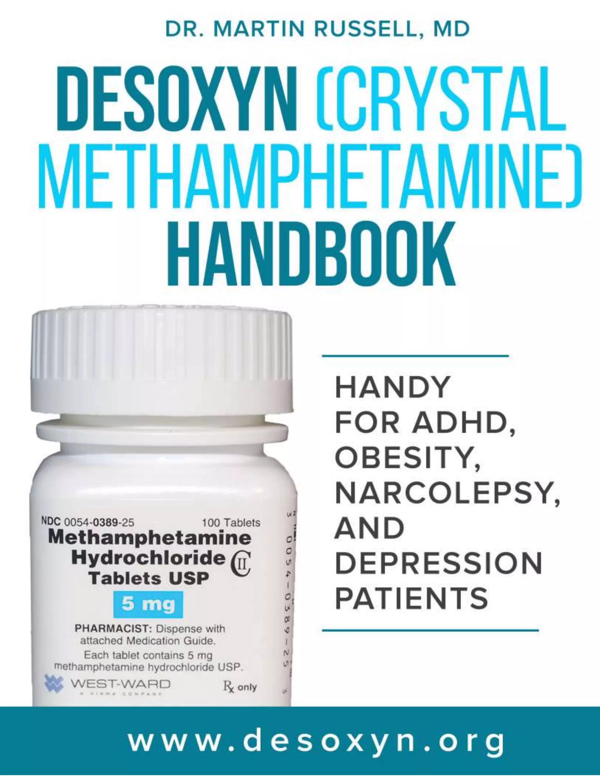 Desoxyn (crystal methamphetamine) booklet | PDF