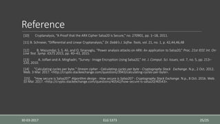 Salsa20 Cipher | PPTX