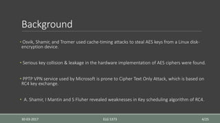 Salsa20 Cipher | PPTX