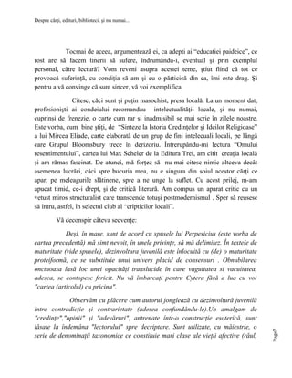 Despre cărţi corectat si note | DOC