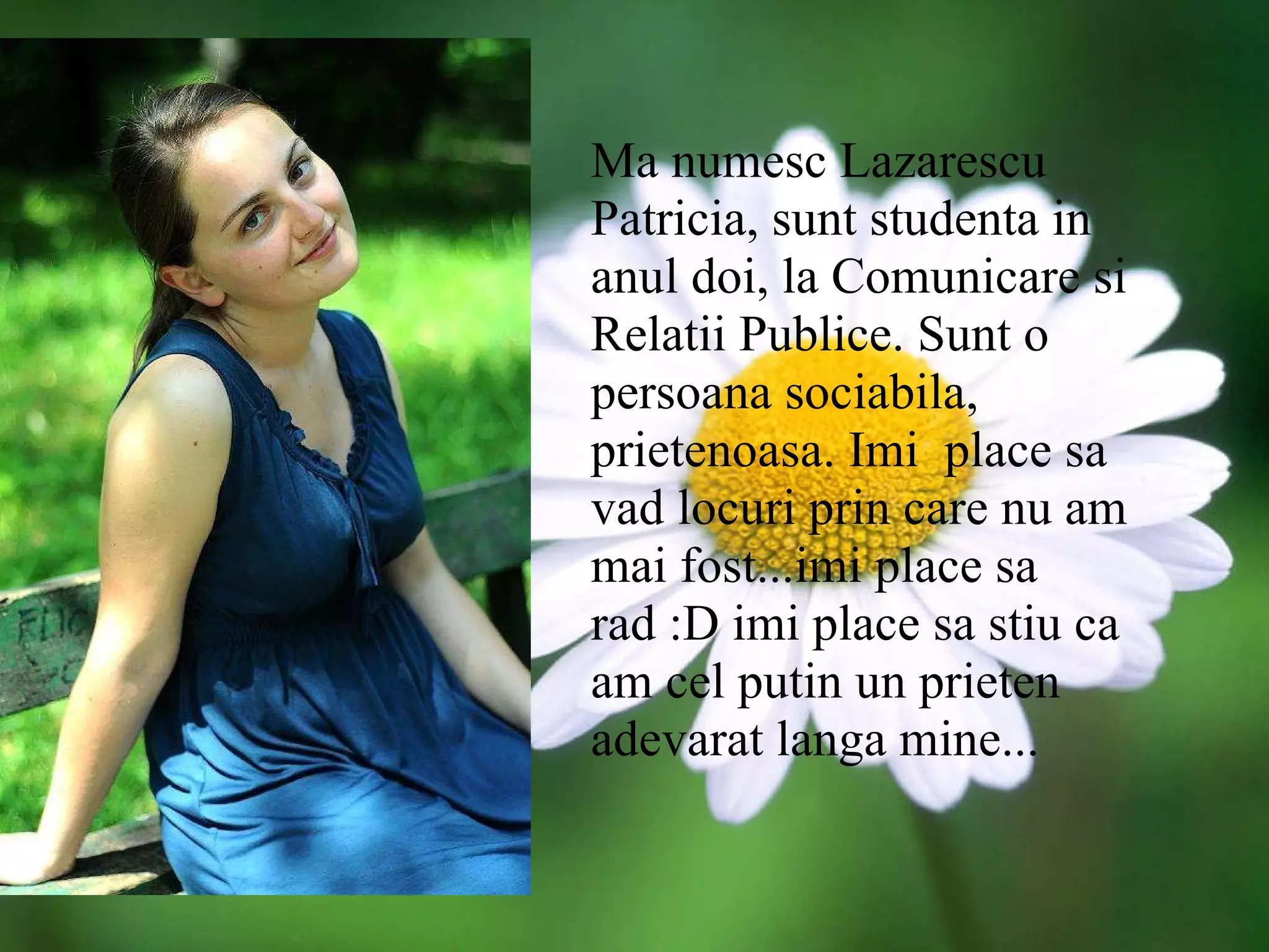 Despre mine | PPT